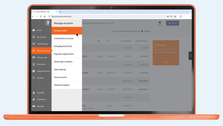 How to change my Pay Anyone daily limit? - ING Help Hub