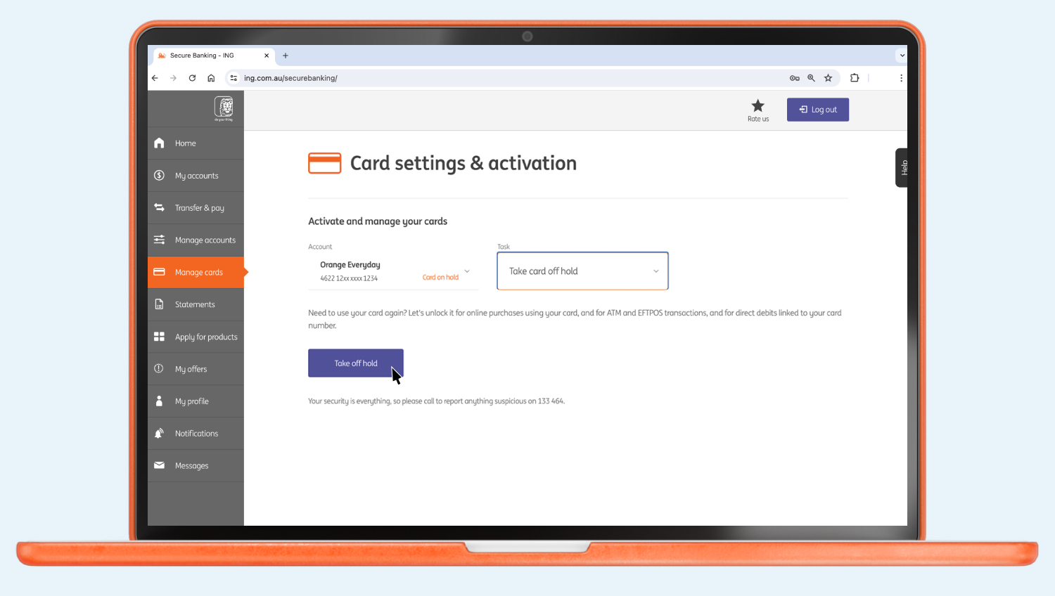 What do I do if my Visa Platinum Debit or Credit Card has been lost or ...