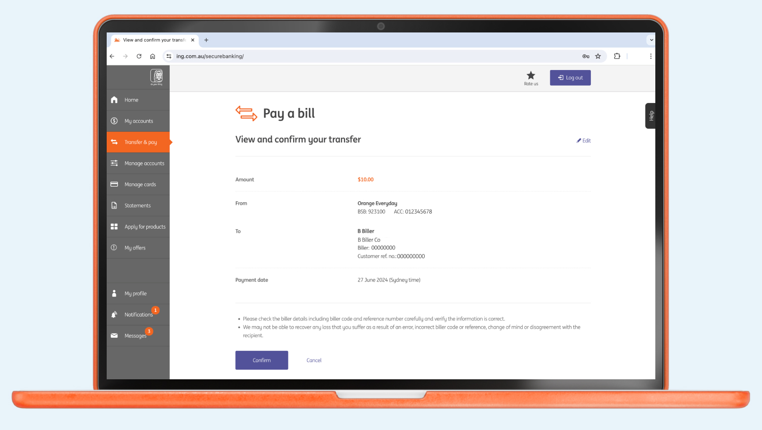 BPAY® - ING Help Hub