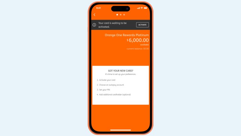 Activate your card (OOP) - ING Help Hub