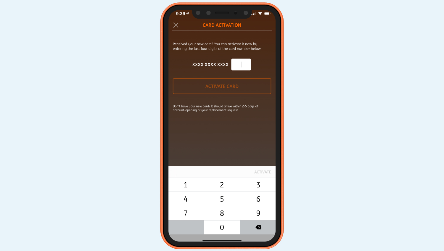 Activate your card (OOP) - ING Help Hub