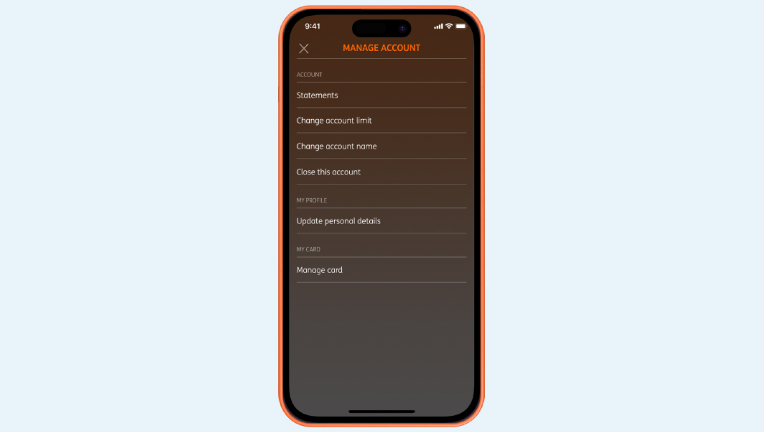 Personalise your Accounts (SM) - ING Help Hub